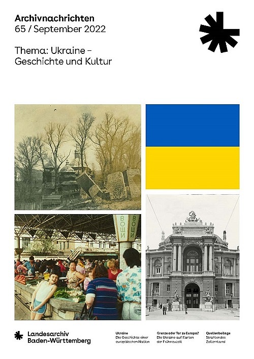 Die Archivnachrichten 65 sind erschienen - Landesarchiv Baden-Württemberg